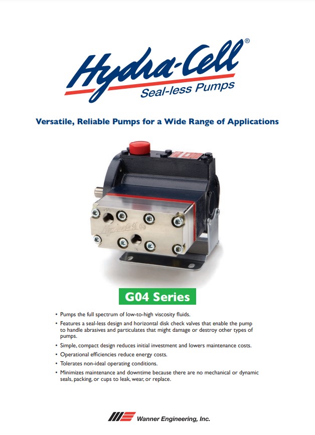 Hydra-Cell D04 Series (US) / G04 Series (Metric)